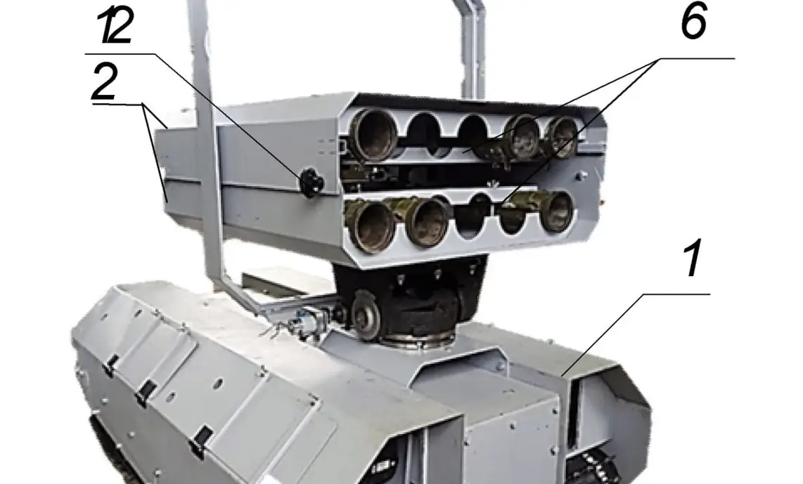 Mini-tank drone russe
