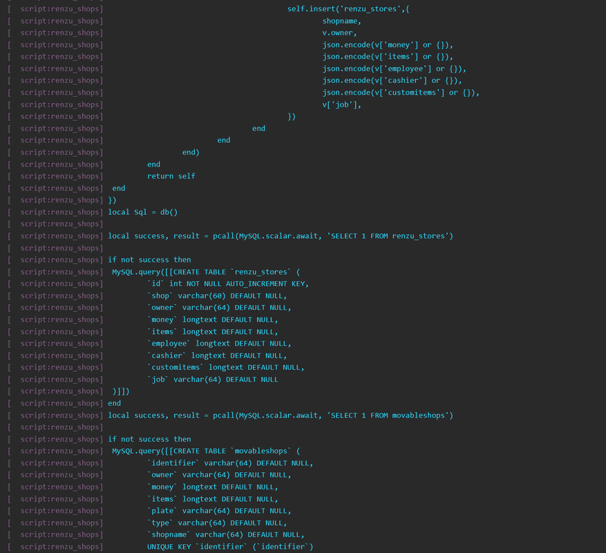 Database Issue · Issue #87 · renzuzu/renzu_shops · GitHub