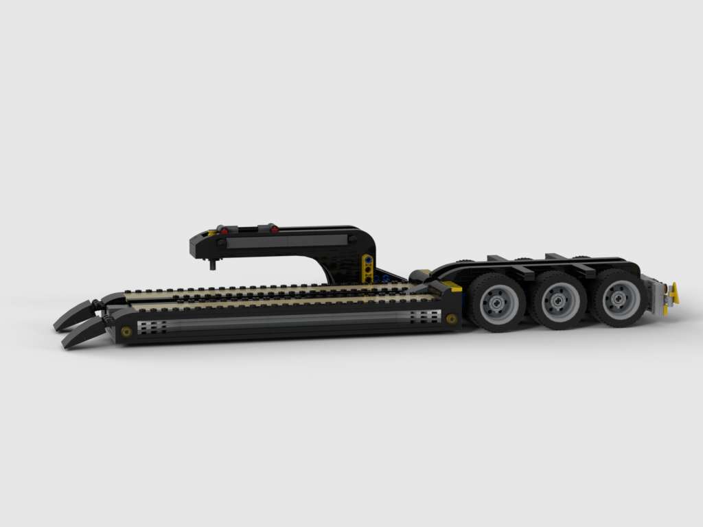 LEGO MOC Goosneck Trailer for Heavy Haul Truck by rayb | Rebrickable ...