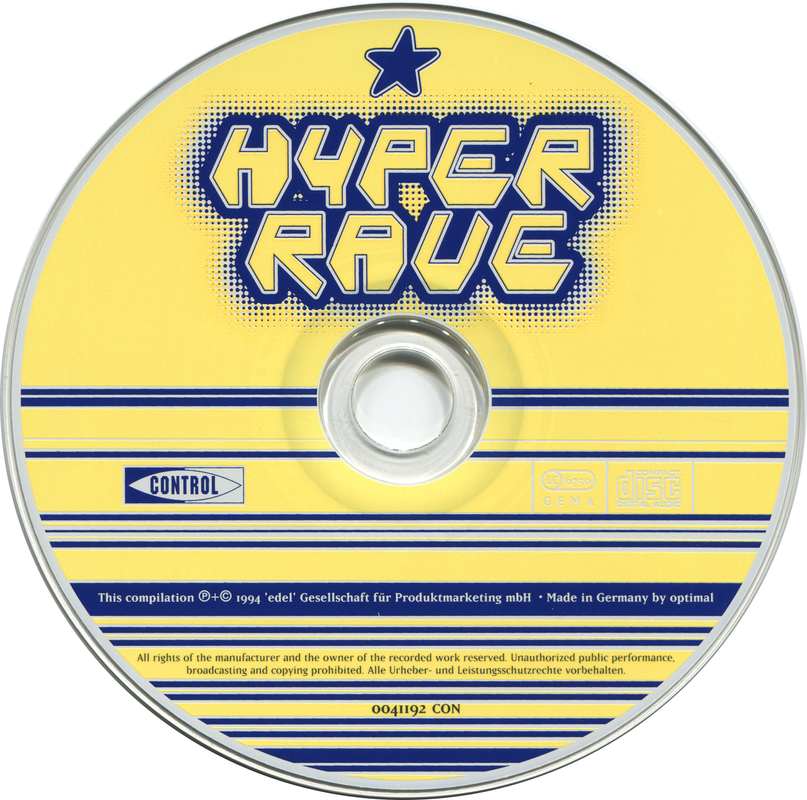 27/10/2023 - Hyper Rave (CD, Compilation)(Control – 0041192CON) 1994