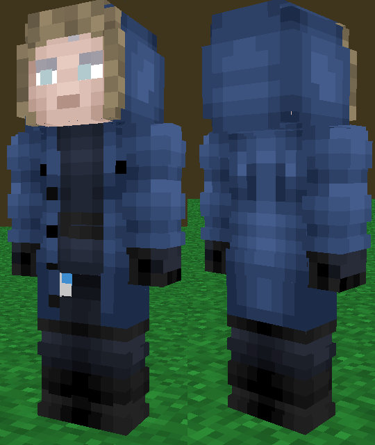 Leonard Snart | Captain Cold - CW Minecraft Skin
