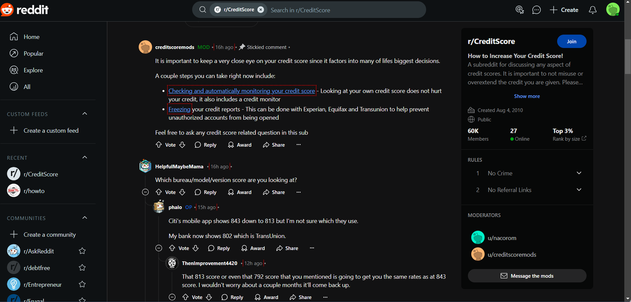 Top Tips from Reddit Personal Finance for Beginners in Credit Repair