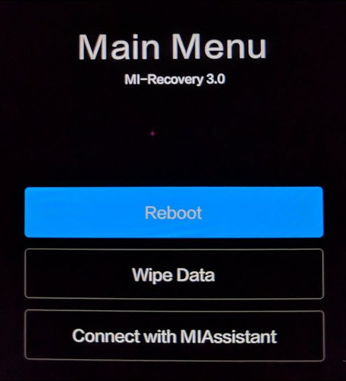 Xiaomi Redmi Note 8 Pro (begonia) restart and stuck in recovery after ...