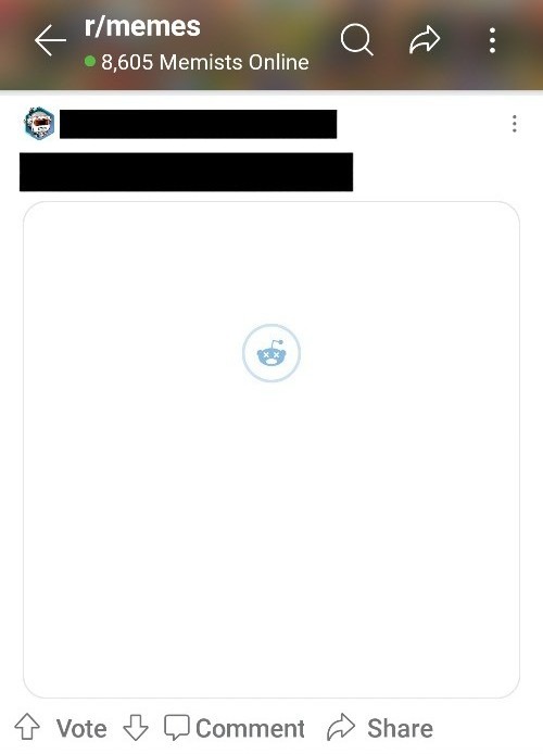 What does the blue Reddit icon mean in the middle of where an image is ...