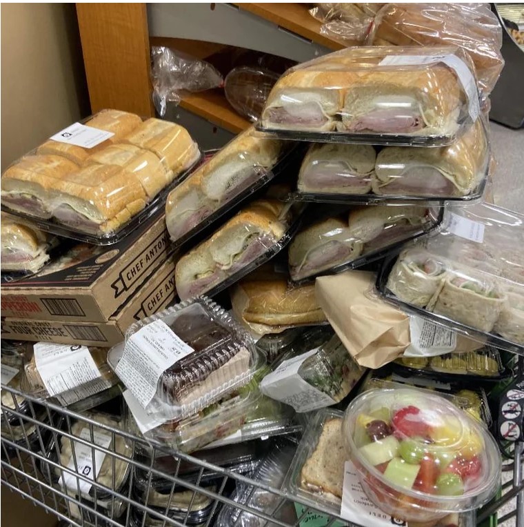 Disgusting - Food waste - To be garbage at end of day - Democratic ...