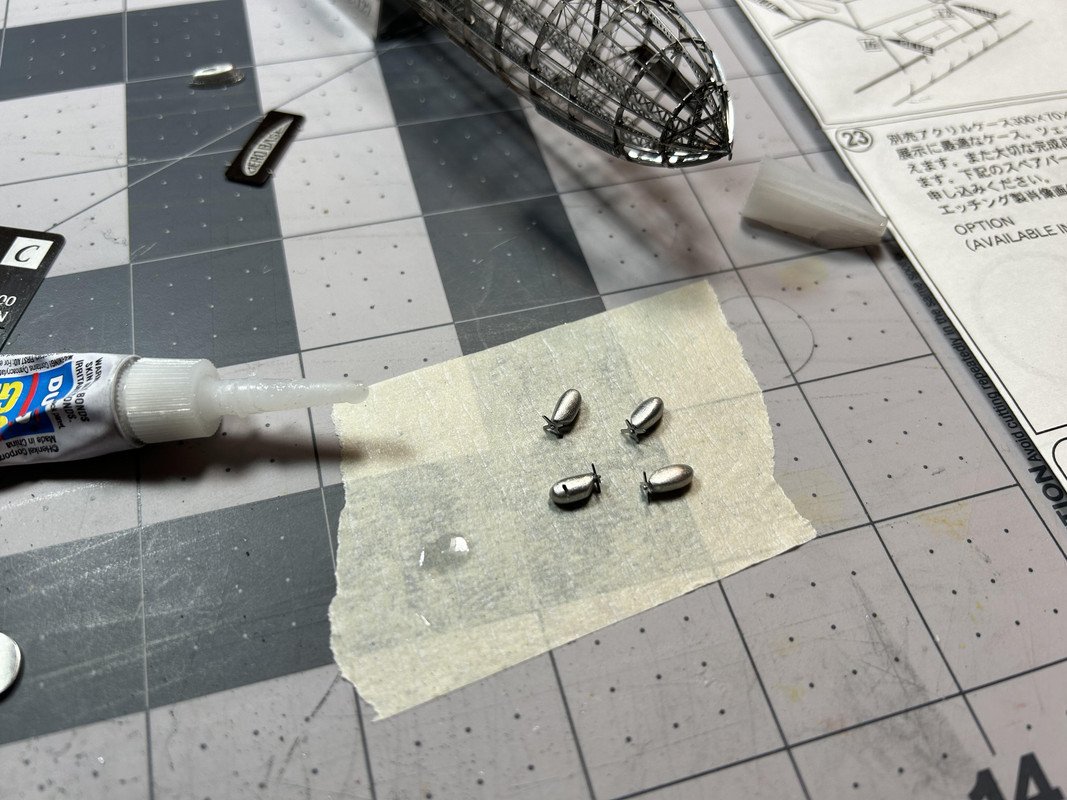 Finished Photos of 1/1000 Scale Metal Skeleton Graf Zeppelin (LZ127 ...