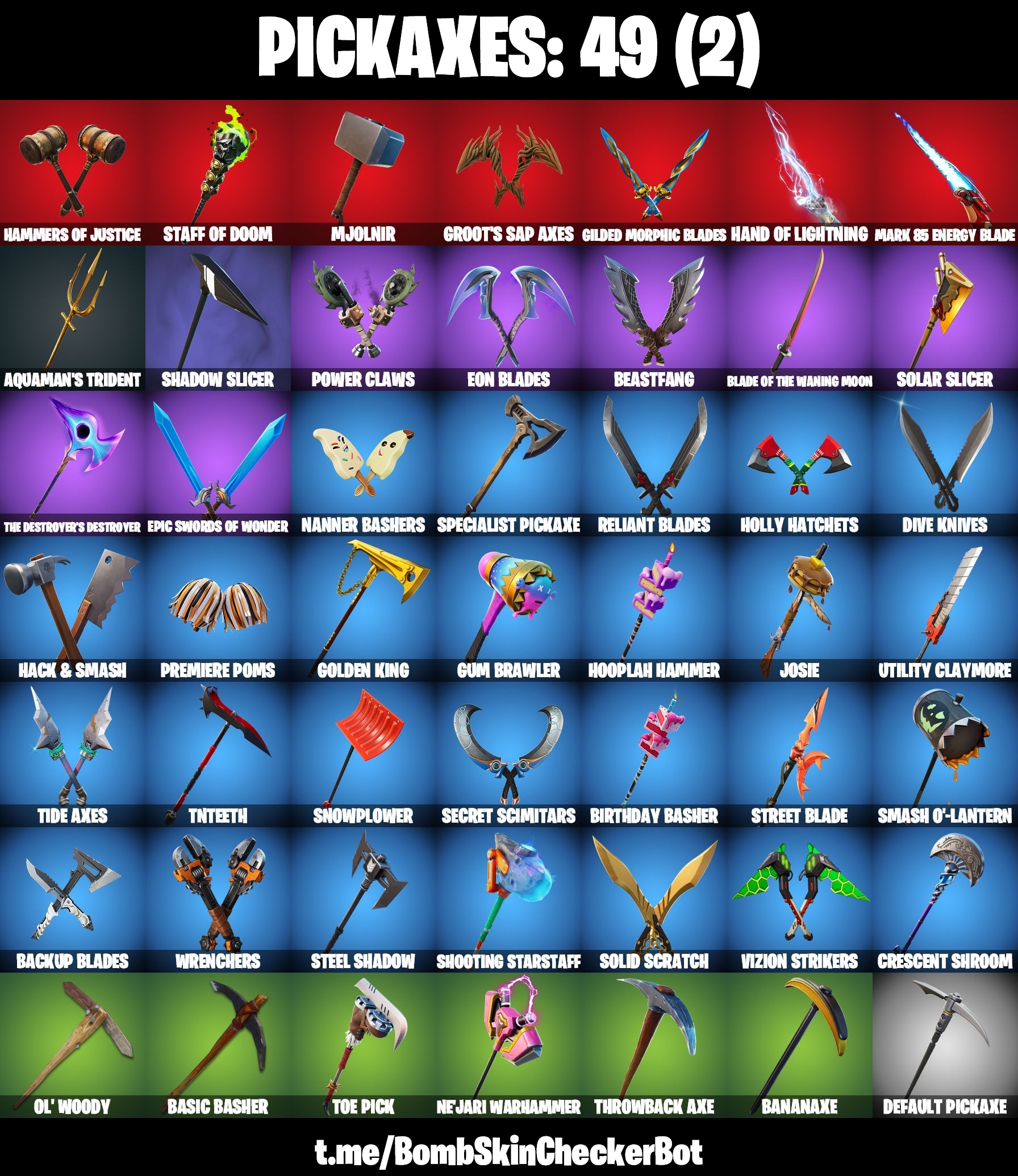 Pickaxes — Postimages