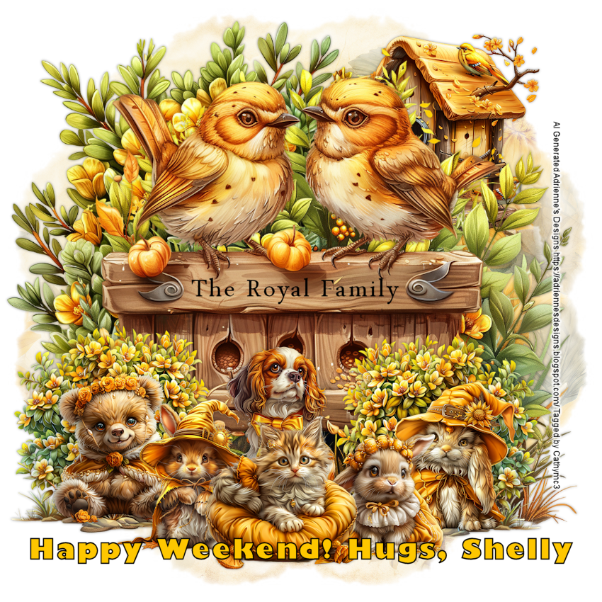 ADroyal Happy Weekend Hugs Shelly vi — Postimages