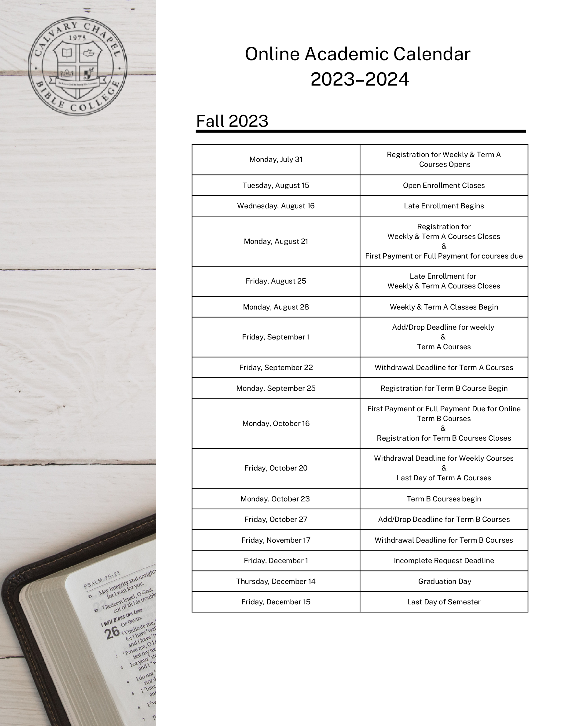 Online Fall 2023 — Postimages