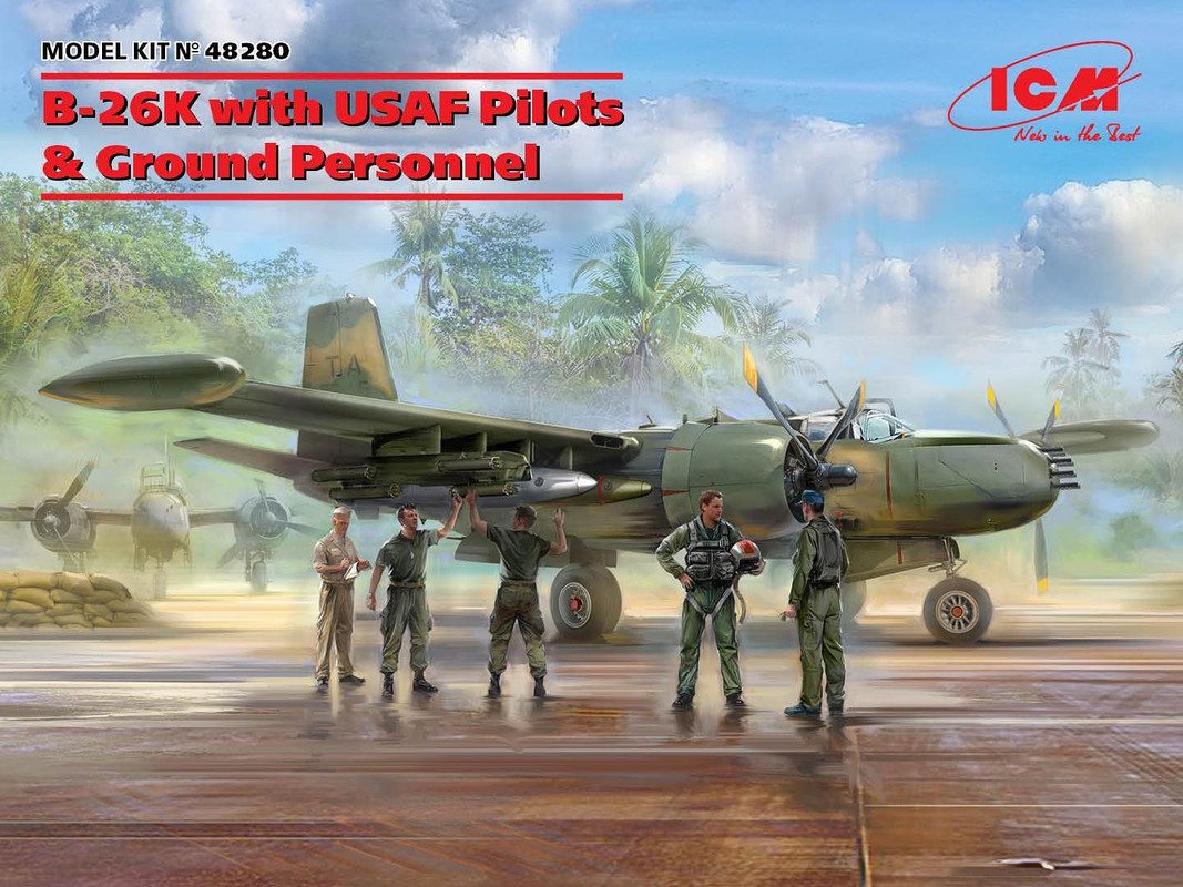 1/48 - Douglas B-26K Counter Invader by ICM - released - Page 4 - The Rumourmonger ...