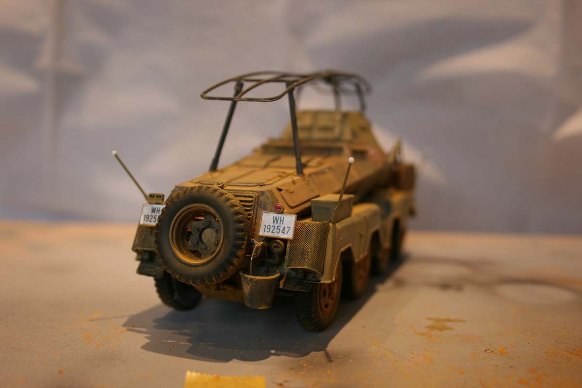 Tamiya 1/35 Sd.Kfz 232 8 Rad - Ready for Inspection - Armour ...