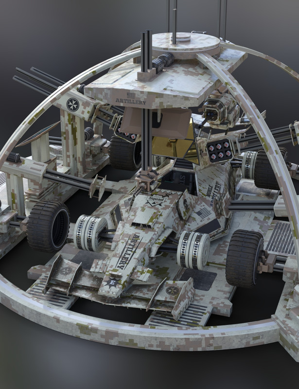 Base Station, Base Station: Dawn, And Weapon Pods For Electron Stealth ...