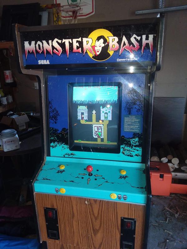 SOLD - GAME - Sega Monster Bash..Green Bay, WI | Museum of the Game ...