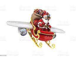 Santa with a jet engine sleigh mod