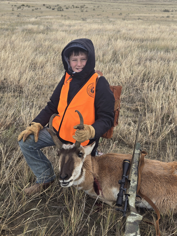 Little Man gets his first bull - 24hourcampfire