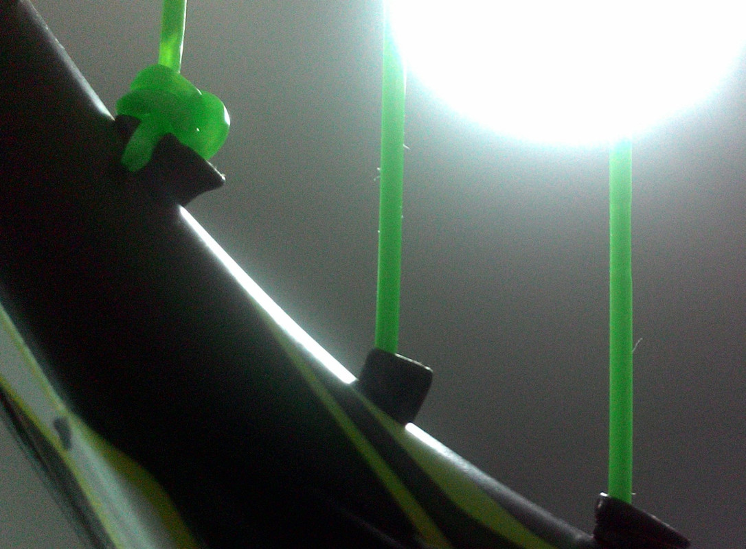 Translucent string at knots | Talk Tennis