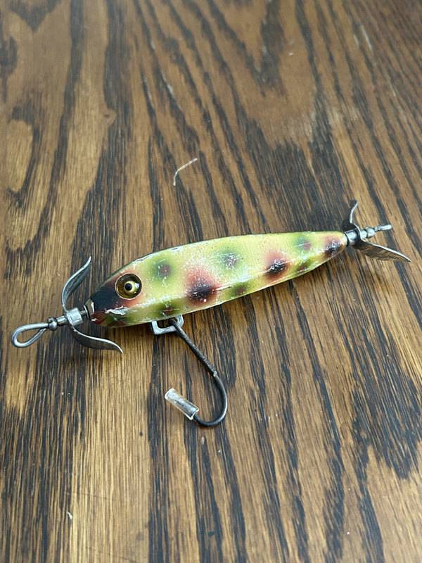 Rare Heddon 1400 Single Hook Minnow For Sale