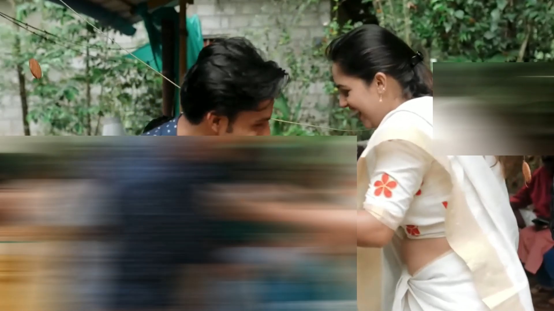 Amrutha Nair Navel Slip in Kerala Saree mp4 snapshot 00 04 418 — Postimages