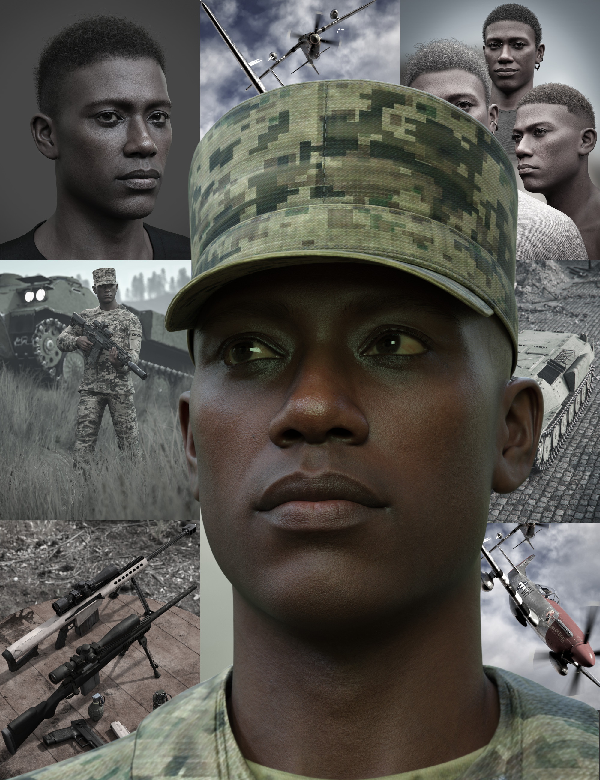 (BOTH FILLED 2023-04-20) 2x Lawrence 9 HD Military Bundles - Free Daz ...