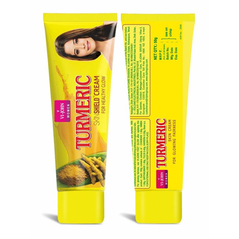 VI JOHN TUMERIC CREAM TUBE 50 G — Postimages