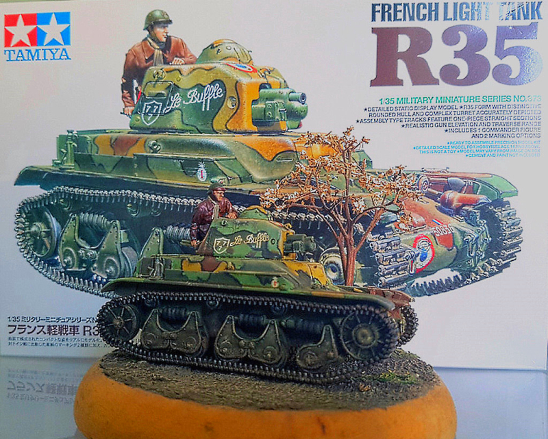 Tamiya 1/35 French light tank R35 - Ready for Inspection - Armour - Britmodeller.com