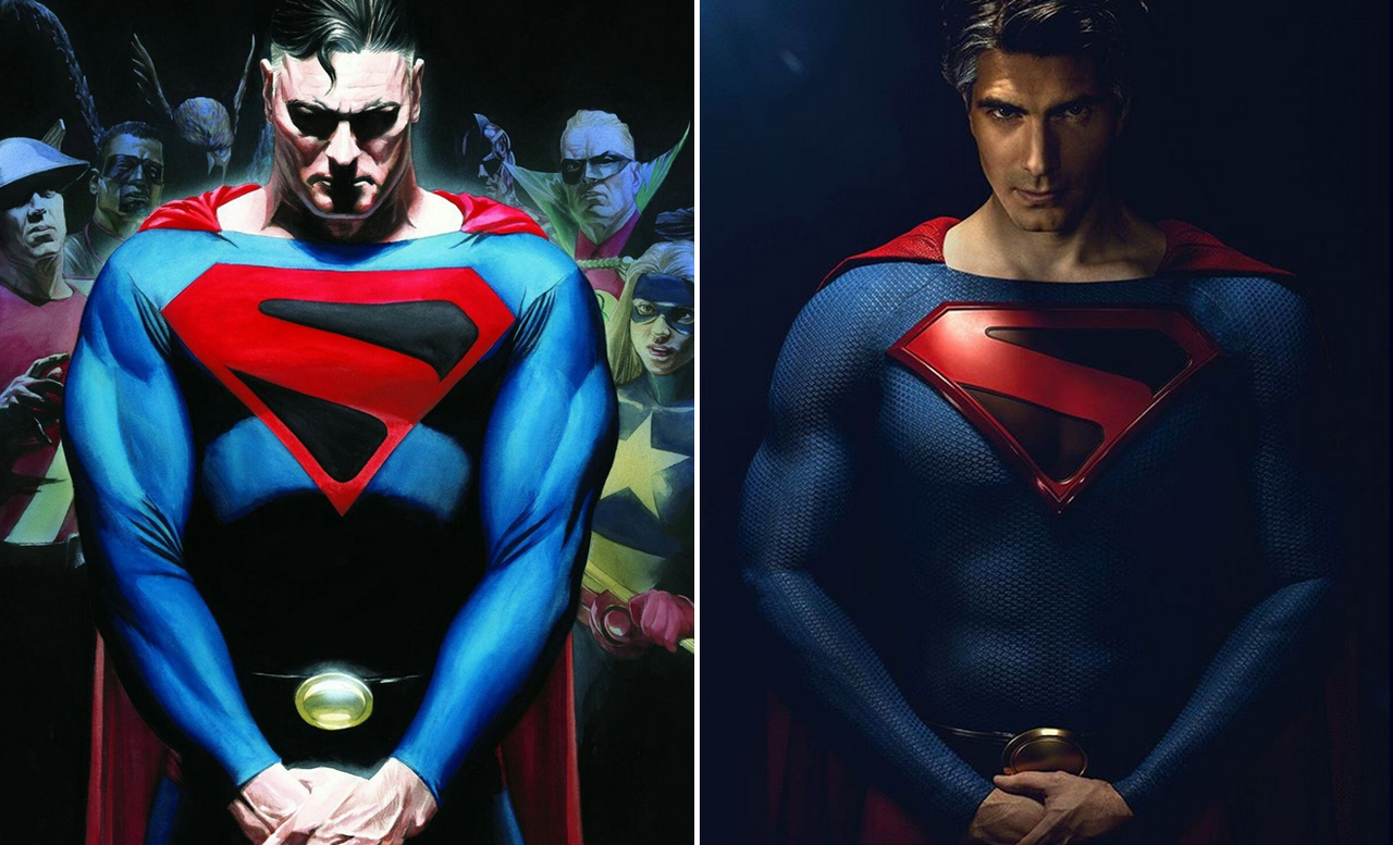 Brandon Routh Superman Body