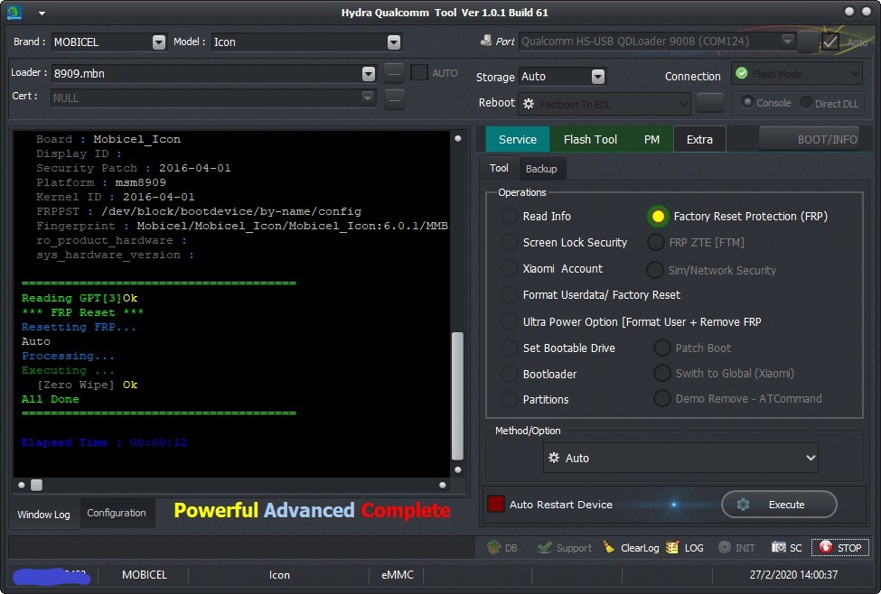 Mobicel Icon Frp Reset Done By Hydra Tool - GSM-Forum