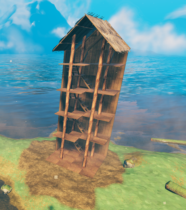 How strong is Core Wood? One pillar can support your four story tower ...