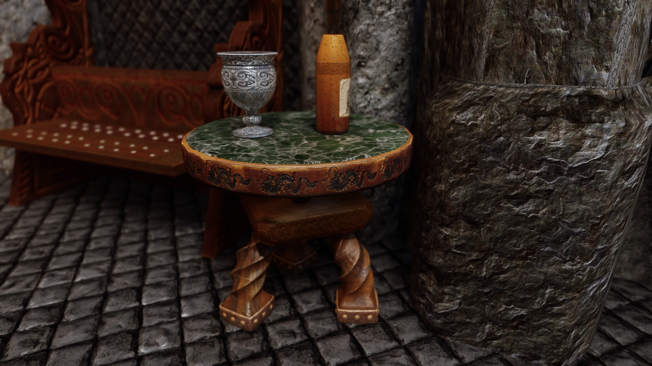 Halffaces - Noble End Tables - All-in-One at Skyrim Special Edition ...