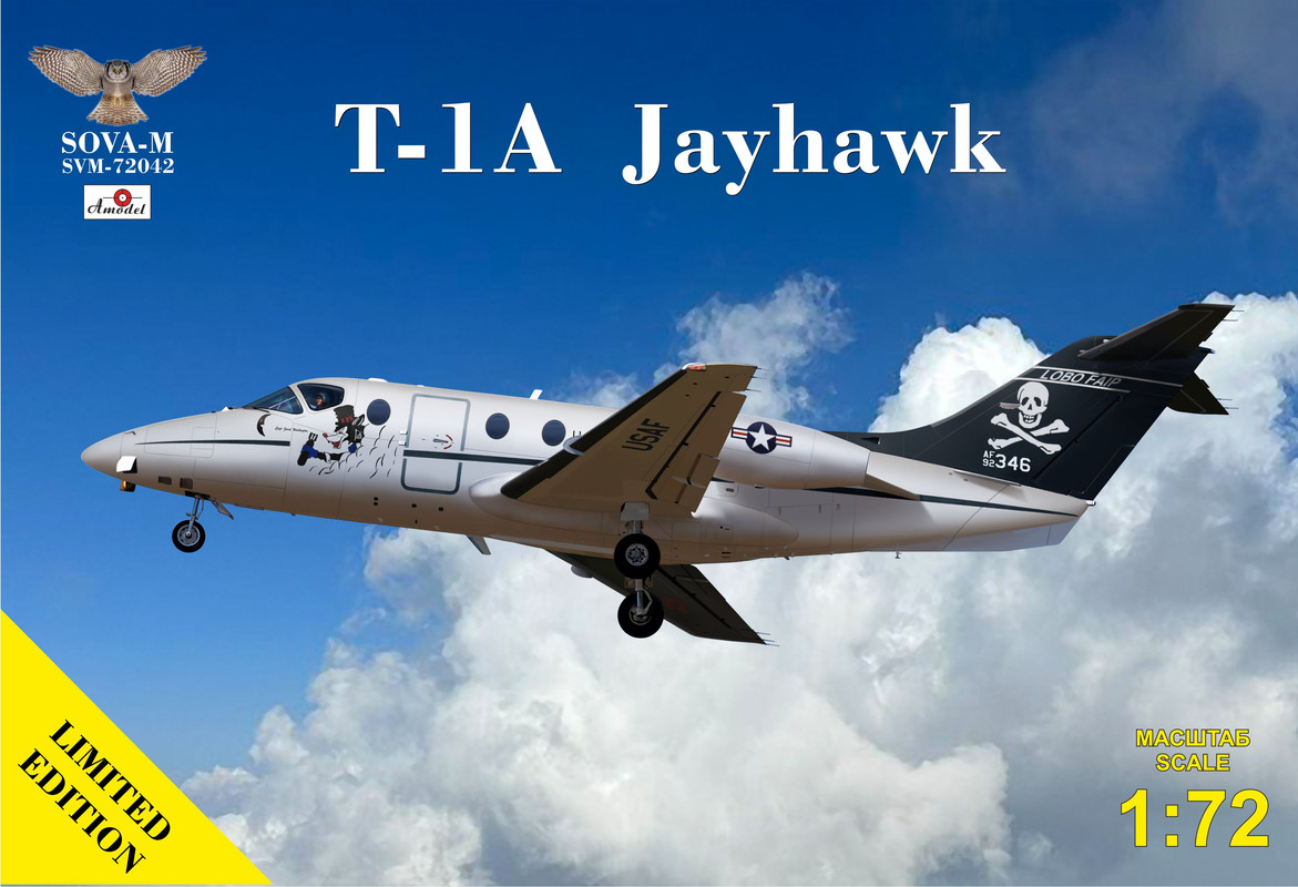 1/72 - Raytheon T-1 Jayhawk/T-400 by SOVA-M - released - new Mitsubishi MU-300 Diamond/Hawker ...