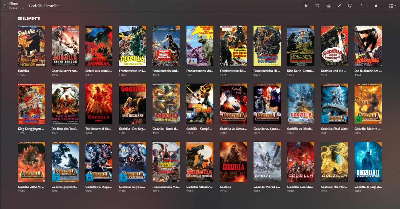 Finished my GODZILLA Collection today. The two in 4K are in my 4K ...