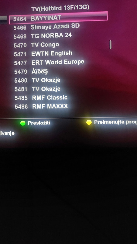 Hotbird 13 F 13 G Lista 5 — Postimages