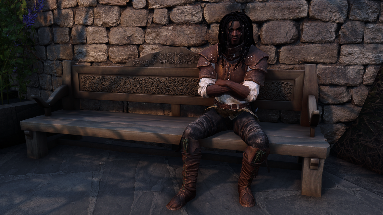 HFs - Whiterun Temple bench - remodel at Skyrim Special Edition Nexus ...