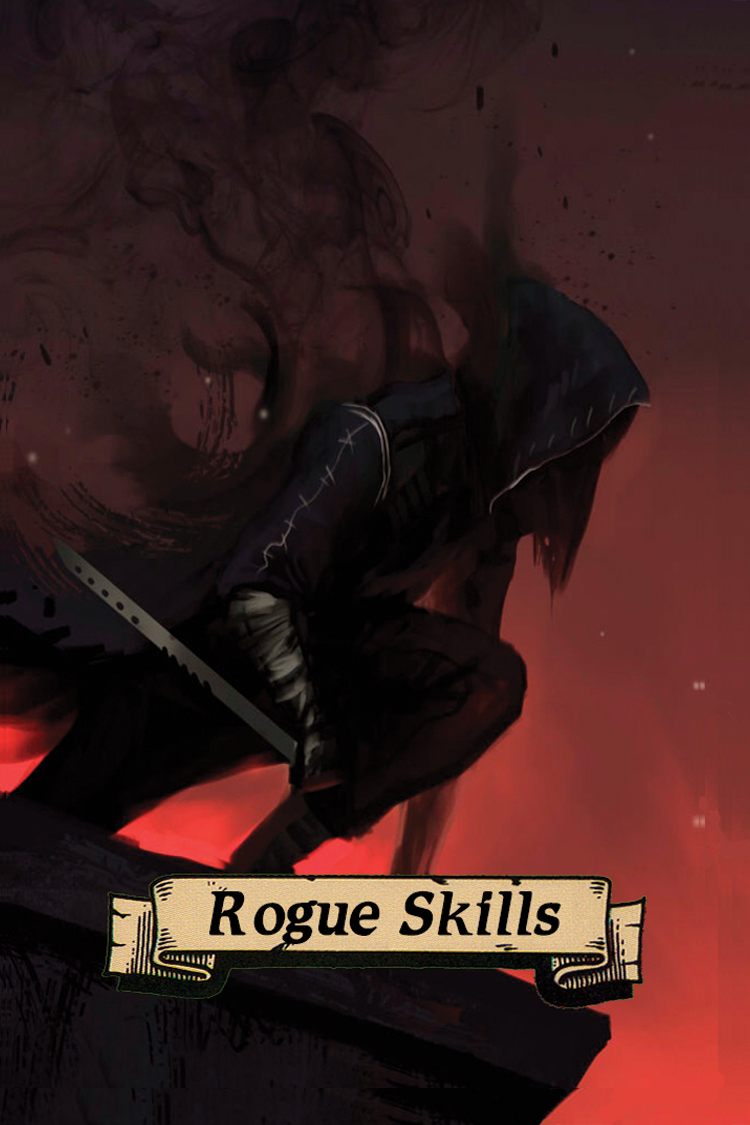 rogue skill card back finished png — Postimages