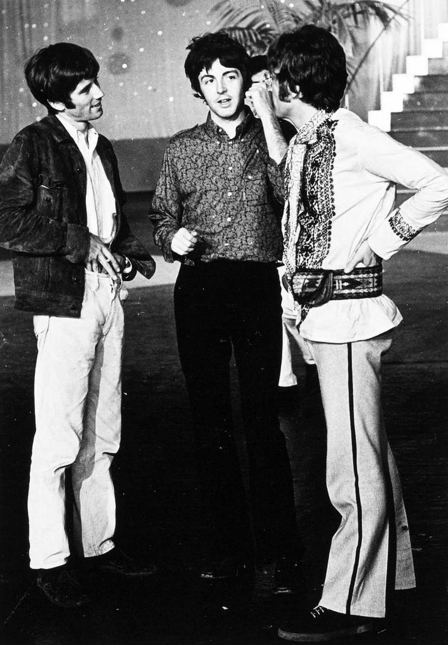 I Man w Paul and John YMSK MMT segment 1967 — Postimages