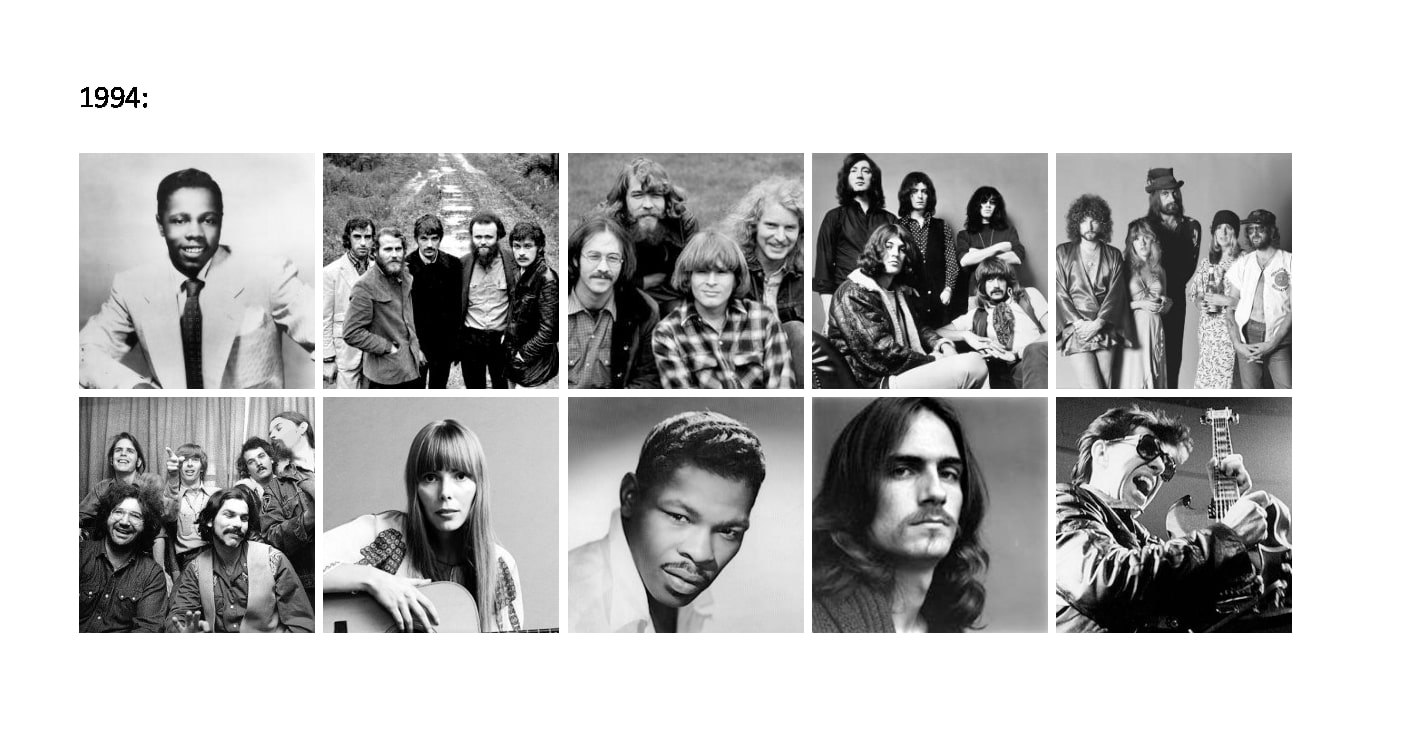 An Alternative to the Rock and Roll Hall of Fame: The Class of 1994 ...