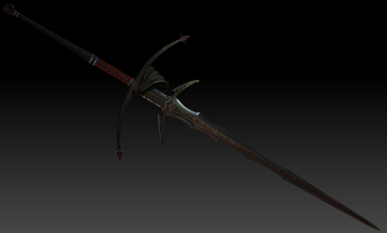 Lord of Coldharbour Greatsword Nifskope renders at Skyrim Special ...