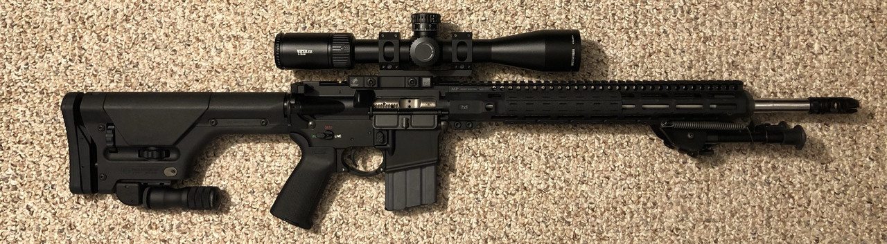 Still waiting on some parts but nice progress on my second ever AR ...