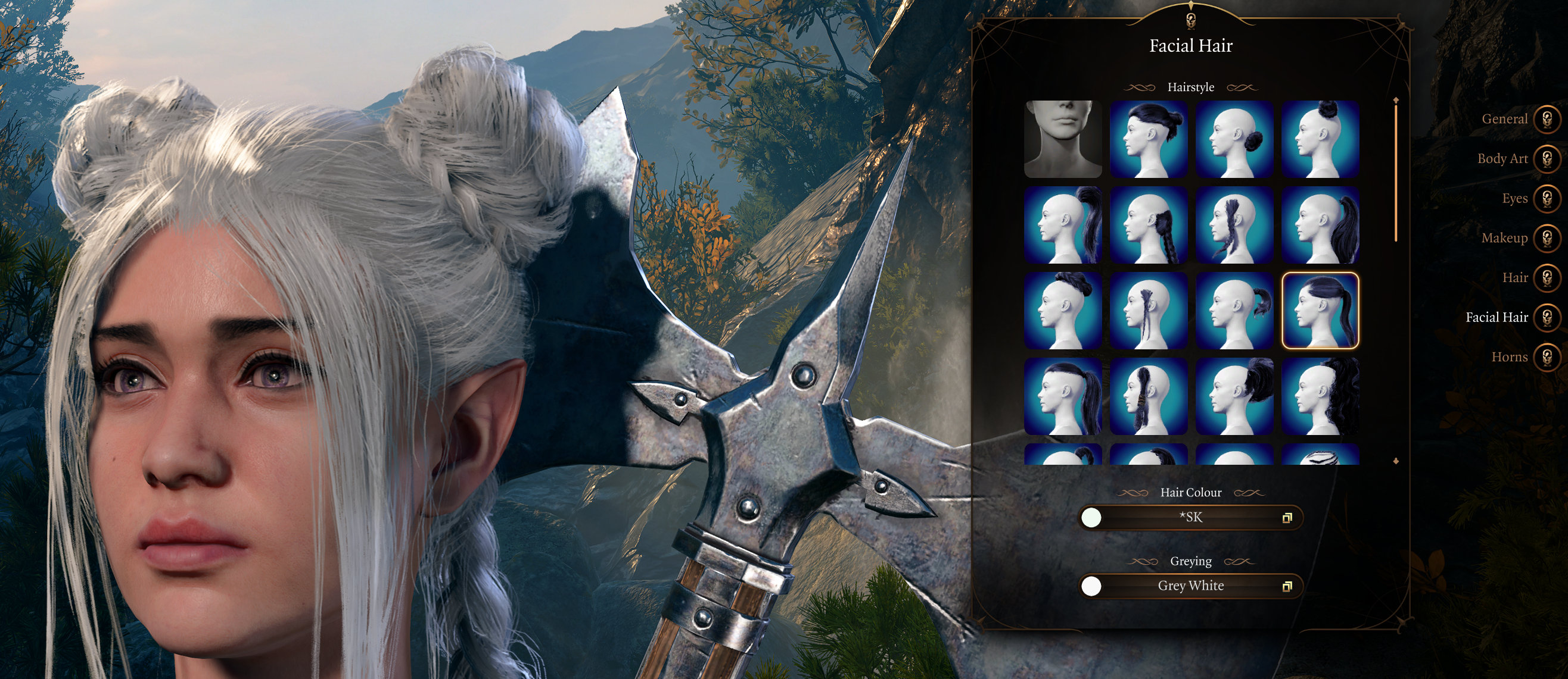 Kay's Hair Extensions - Beard CC Patch - ModHQ