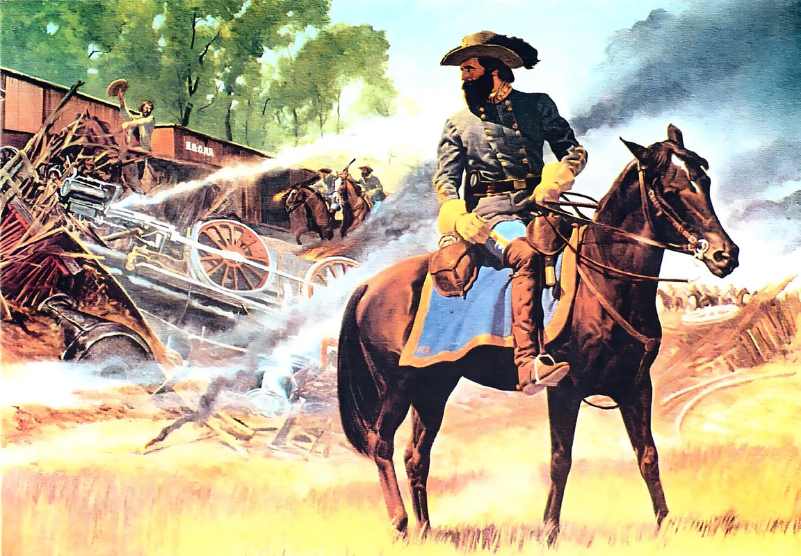 Civil americana J E B Stuart el ultimo caballero Robert Wilson — Postimages