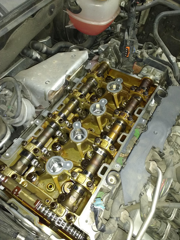 This is what my cylinder head looks like after 200K miles of Mobil 1 ...