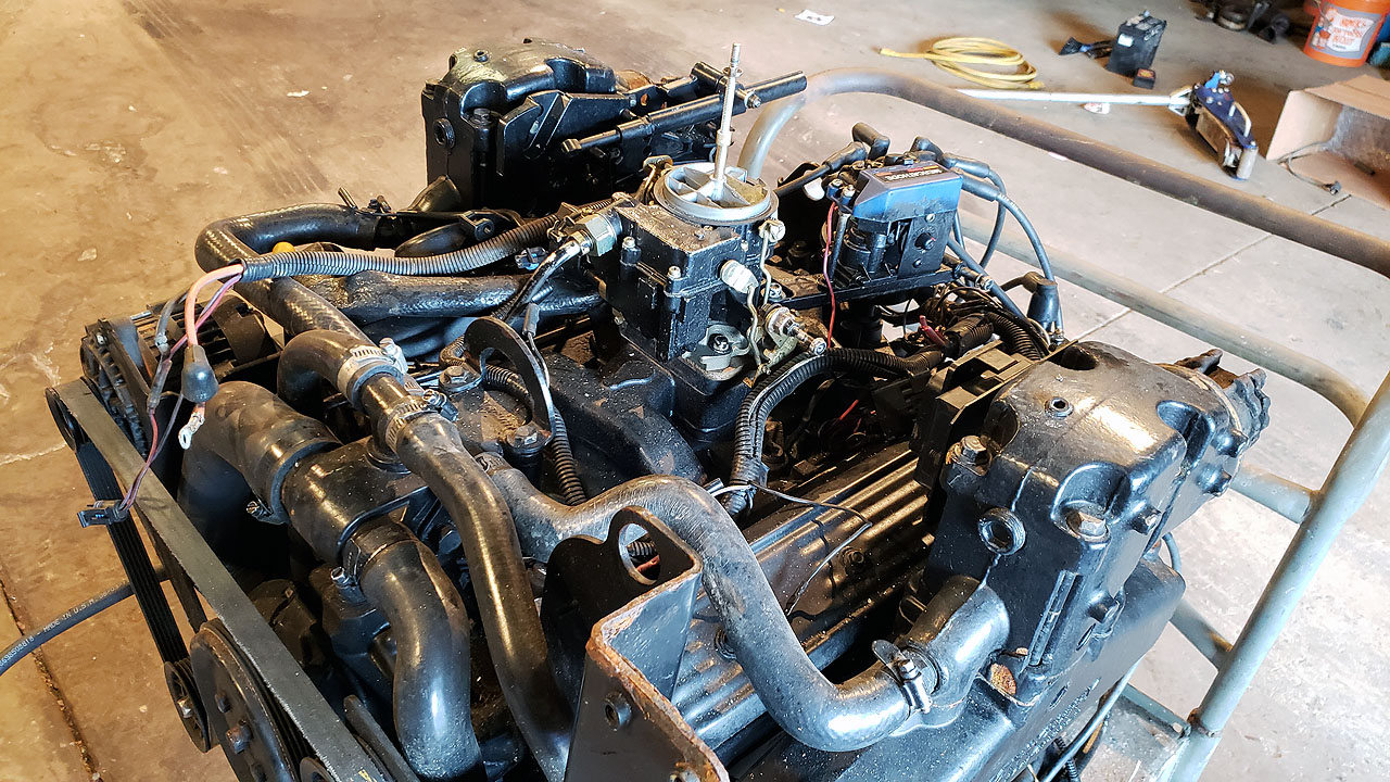 2000 Mercruiser 5.7L V8 Complete Drop in Engine Motor Vortec 260HP ...