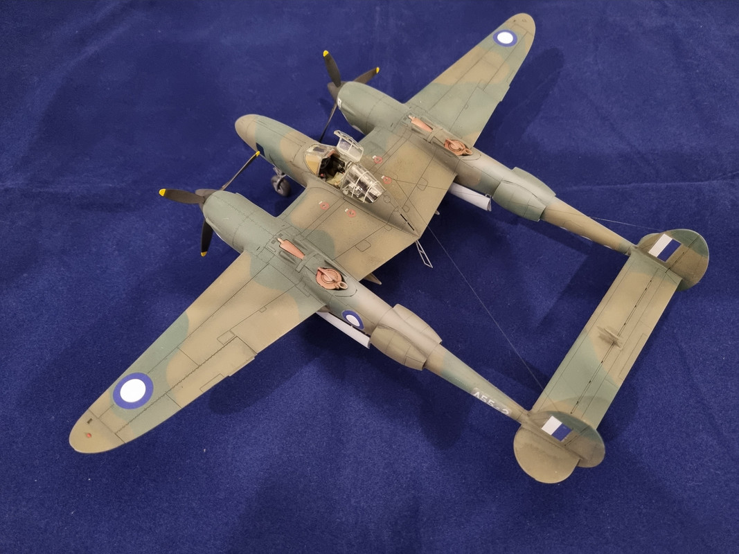 1:48 Lockheed Lightning P38-F-4-1, No.1 PRU RAAF - Ready for Inspection ...