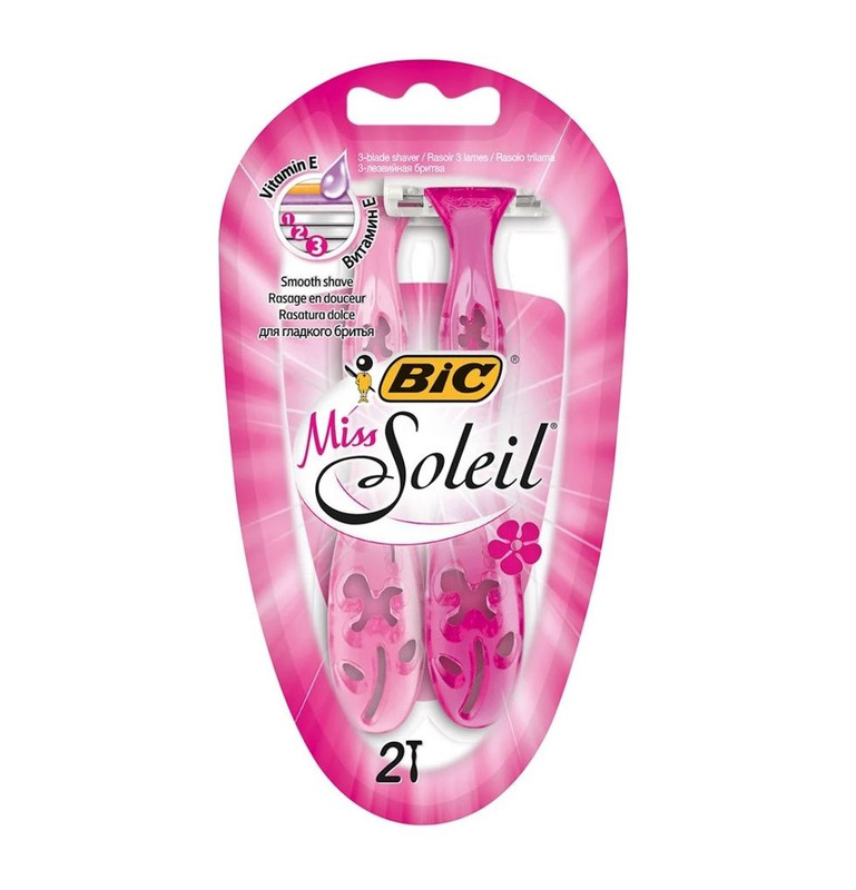 Bic Miss Soleil Blister Shaver 2 Pcs — Postimages