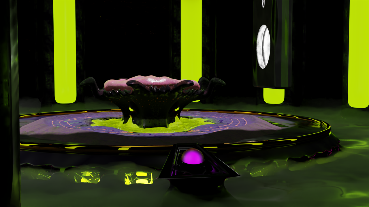 Open3DLab • Dark Fantasy Theme Chamber Set (Blender 3.1)
