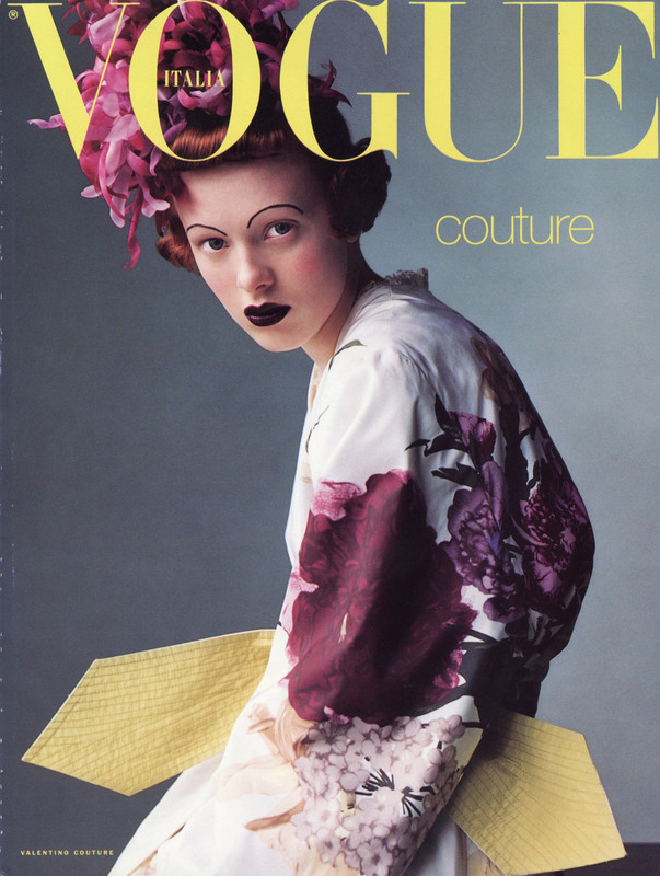 vogue it mar 1997 alta moda cover — Postimages