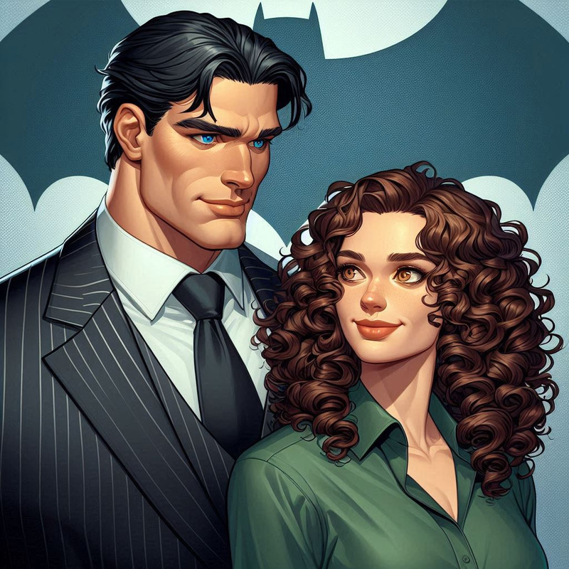 A crossover pair - Bruce Wayne & Hermione Granger - Mavia_Creative - Harry Potter - J. K ...