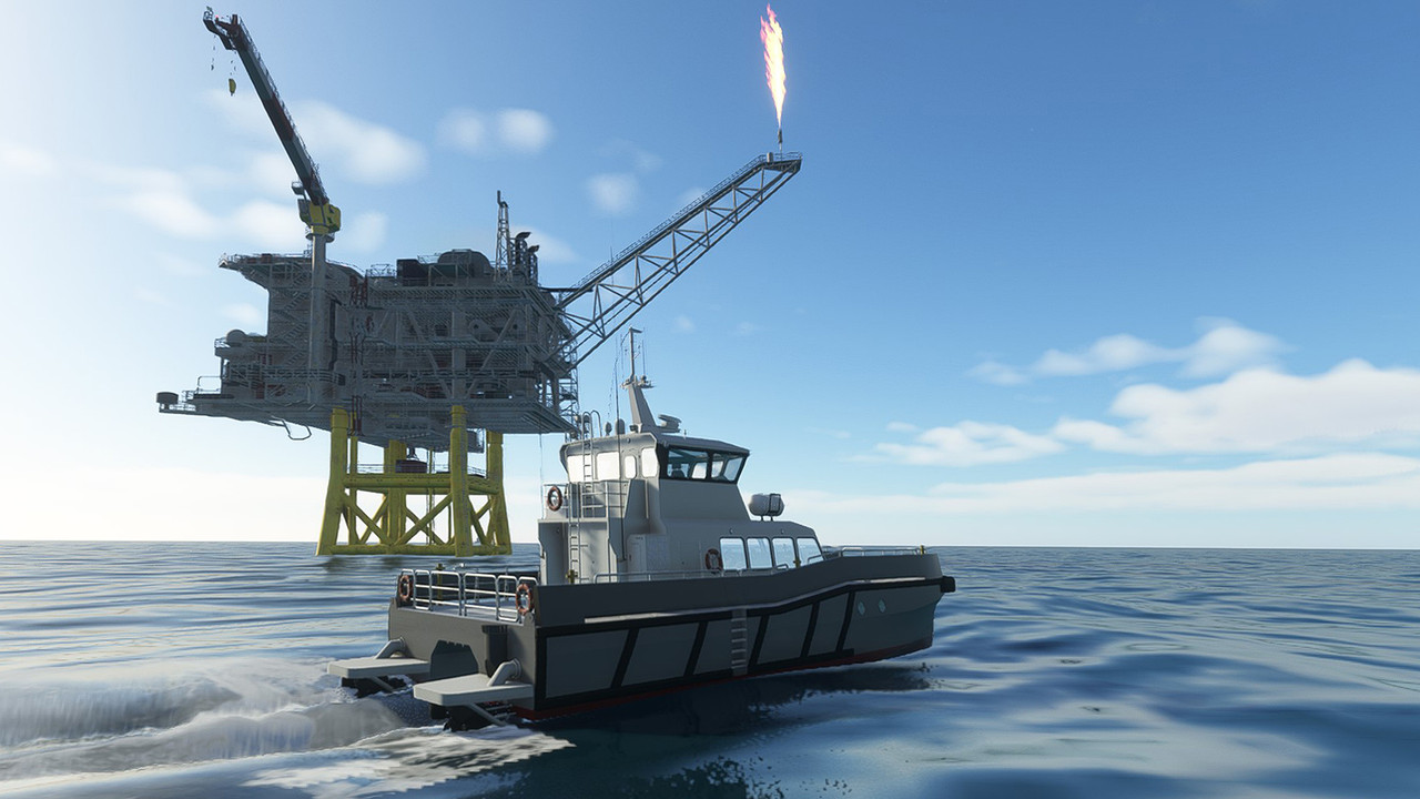 North Sea Offshore Landmarks - The AVSIM Screen Shots Forum - The AVSIM ...