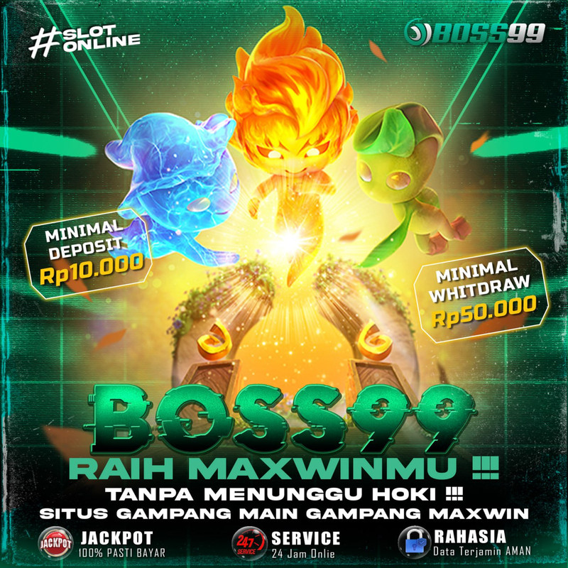 BOSS99 : Resmi Agen Bandar Situs Slot Gacor Online Deposit Qris 10 Ribu Anti Ribet