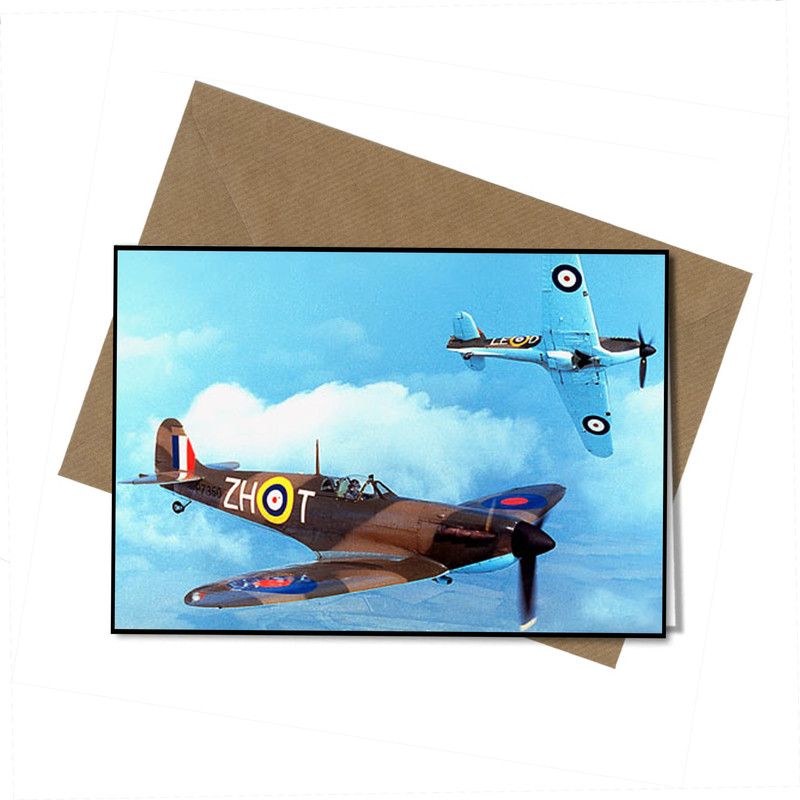WW2 SPITFIRE SEARCH AND DESTORY CARD — Postimages